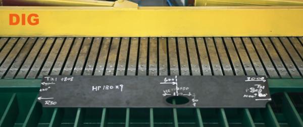Quality Profile Cutting Line for sale