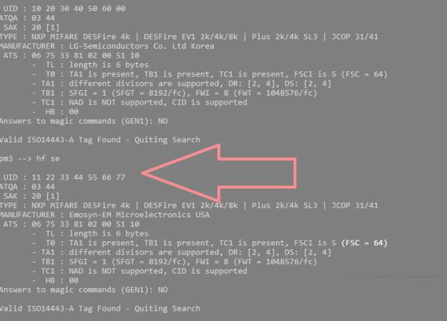 ISO14443A RFID Smart Card with different designs