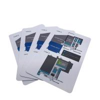 China Custom RFID Key Cards 0.8-0.9mm Thickness with 100,000 Write Cycles for Hotel Access Control for sale