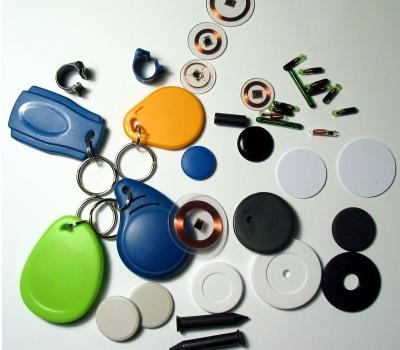 China Custom Color Smart RFID Keychain Tag Access Control RFID Key Tag ISO14443B for sale