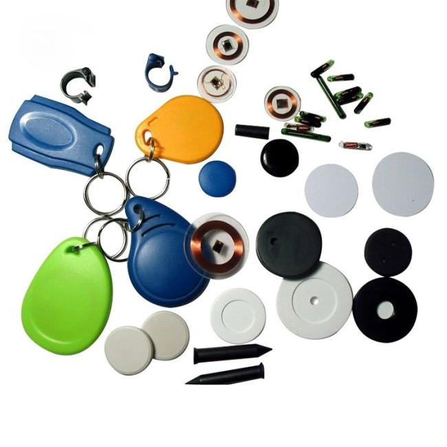RFID Key Fob sample in red color