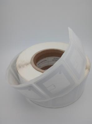 China 45x45mm HF RFID Inlay with Flip Chip Bonding and Aluminium Antenna for Key Fob Applications for sale