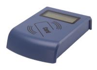 China TCP RFID Proximity POE Card Reader Writer with LCD Screen 13.56MHz 125x85x27mm for Access Control Systems for sale