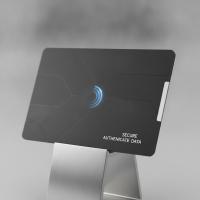China Matt Finish Contactless RFID Smart Card 85.5x54mm Parallel Data Transmission for Secure Authentication for sale