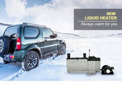 China JP Air Filter Lightuty air Conditioner 5kw 12v diesel Water Parking Heater 5000w for sale
