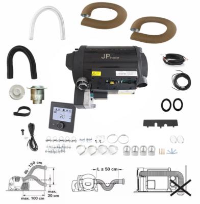 China JP Combi Heater 6KW 12V Diesel Air and Water Motorhome RV Camper Heater Similar to Truma for sale