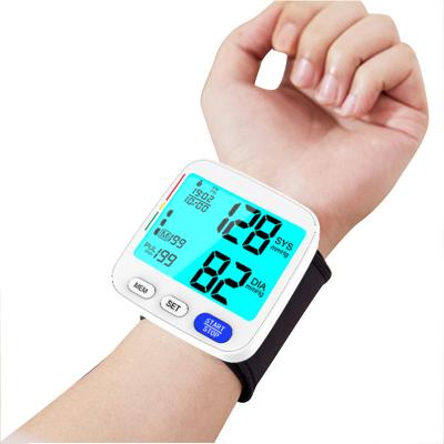 Cina dispositivo smontabile del polso dell'ABS della batteria del monitor di pressione sanguigna della famiglia 180bpm in vendita