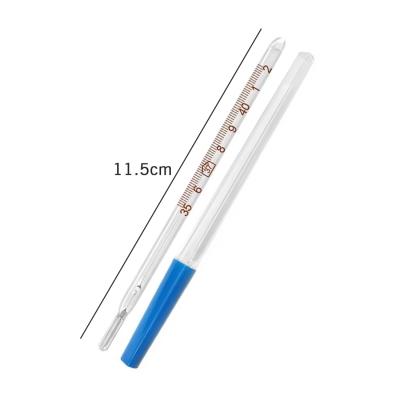 China Rectale 32c-Glas Medische Thermometer Vloeibaar Mercury Oral Te koop