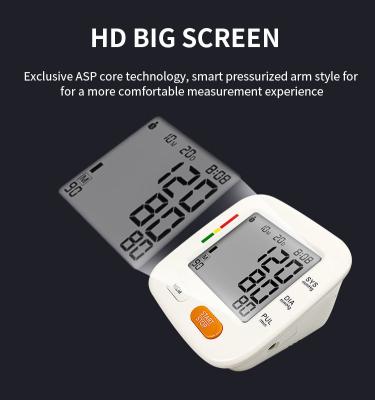 Cina Macchina LCD elettronica Digital di Bpm del polsino 40 di pressione sanguigna del braccio in vendita