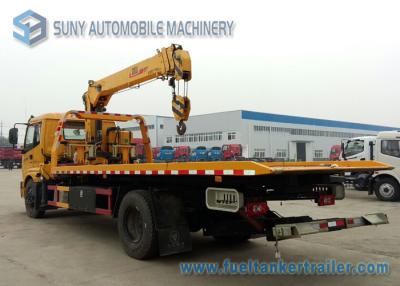 China Customized FOTON Diesel 8 Ton / 10 Ton Tow Truck With Crane for sale