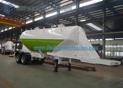 China Conoid vormde Droge Bulk de Tankeraanhangwagen van 30m3, Semi Aanhangwagen de Achter elkaar van de Cementtanker Te koop
