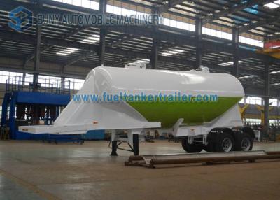 China Conoid vormde Droge Bulk de Tankeraanhangwagen van 30m3, Semi Aanhangwagen de Achter elkaar van de Cementtanker Te koop