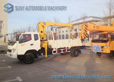 China Gerader Arm 5 Tonne Ausladung des Boom-Kran-LKW-ineinanderschiebend 8620mm zu verkaufen