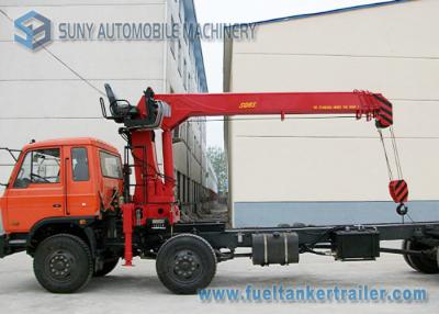 China Van de het Wapen Telescopische Boom van SUNY de Rechte Opgezette Vrachtwagen Kraan 8 Ton Te koop