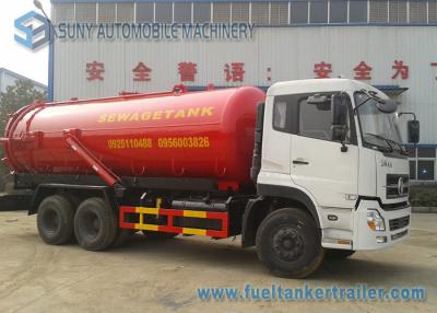 China 6x4 van het de Tankwagen20m3 20000L Riool van Dongfeng Vacuüm de Zuigingskar Te koop