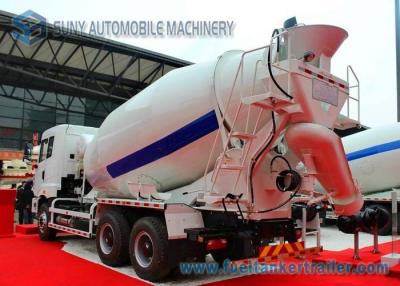 China 11 M3 Transit Mixer Truck CAMC 345Hp Detachable 90CM With Anti Leakage Groove for sale