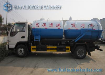 Cina JAC 6000 L autocisterna di pulizia dell'acqua dell'autocisterna di vuoto di 141hp in vendita