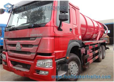 Cina 18000 L camion delle acque luride di aspirazione di vuoto del camion 336hp di Flessinga della fogna di HOWO in vendita