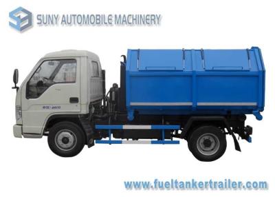 China Foton 3 - 4m3 4x2 van de Diesel de Vuilnisauto's 2 Assen 103hp Wapenhaak Te koop