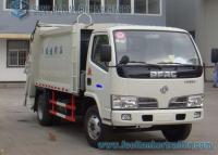 China 3cbm--5cbm Small Compactor Garbage Trucks Dongfeng Chassis 4x2 for sale