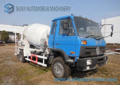 중국 Dongfeng 153 파랑 택시 6 짐수레꾼 6 M3 구체 믹서 트럭 Cummins Engine 판매용