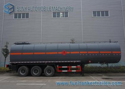 Cina Forma di ellisse dell'asse del rimorchio 45000L 3 dei semi del contenitore del acciaio al carbonio in vendita