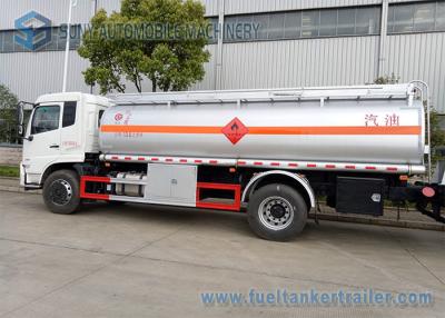 China Light Diesel Chemical Tanker Truck / Small Fuel Tanker Truck Max Speed 85 Km / H for sale