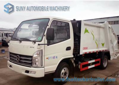 China KAMA 4*2 2 Axles Small Rear Loader Garbage Truck 3cbm--5cbm Garbage Disposal Truck for sale