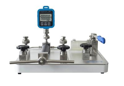 China Hoge druk handpomp voor werkmedium 25 Transformator olie drukbereik 0-2500 bar Te koop
