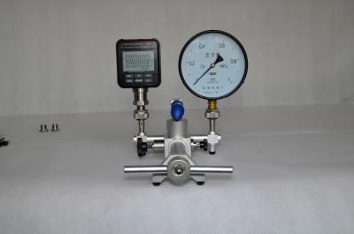 China Professionele L286*W198*H140 mm HS703 Lab Machine Pneumatische drukmeter kalibrator Te koop