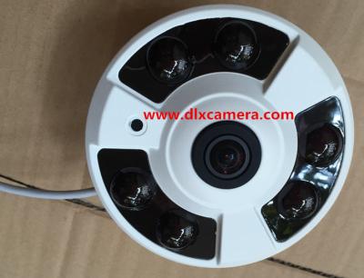 China 360° Fish eye 1MP 1280X720P 1.7mm 3Megapixel lens 6Arrays IR80M HD-AHD HD IR Camera Fish eye AHD 720P IR camera for sale