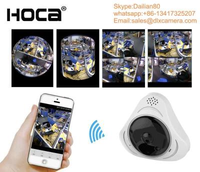 China 1280X1080n 2Mp 360° 3D Panoramic VR  P2P Wireless WIFI IP camera Plug and Play Max.128G SD support talkback 5V DC for sale