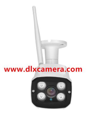 China 3Mp Outdoor Water-proof Wireless Network Camera WI-FI IP IR Bullet Camera  with Tri-axis Bracket Support 128G SD card for sale