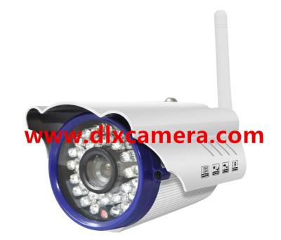China 1080P 2Mp Outdoor Water-proof Wireless IP IR Bullet Camera WIFI IP camera Support 128G SD card WIFI IP Bullet Camera for sale