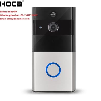 China 2018 hotsale Megapixel 720P WIFI Smart Doorbell with indoor ring support 32G SD remote watch two ways voice for sale