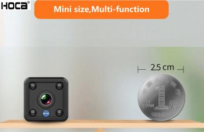 China 1080P 2Mp Full HD Super mini WIFI audio IR camera with rechargeable battery support 128G SD and remote control by APP for sale