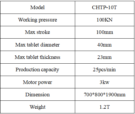 CHTP-10T effervescent tablet press machine for sale