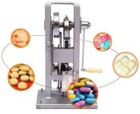China TDP 0 Mini Tablet Press Machine 15KN Pressure Handheld Tablet Press Machine for sale