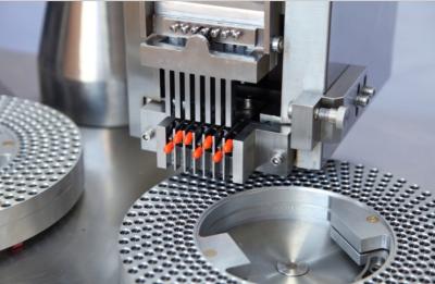 China 2.2KW Semi Automatic Capsule Filling Machine Powder Granule Filling Machine for sale