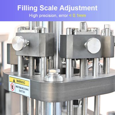 China Size 00 Medicine Herbal Powder Pill Filler Machine PLC Control Size 5 Capsule Filler for sale