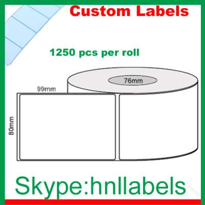 Chine Le transfert thermique marque 80mmX99mm/1 la poly constante simple de petit pain, 1,250Lpr, noyau de 76mm à vendre