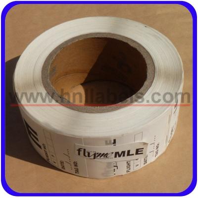 中国 Airline Thermal Baggage Tags Identificatoin Tags01 販売のため