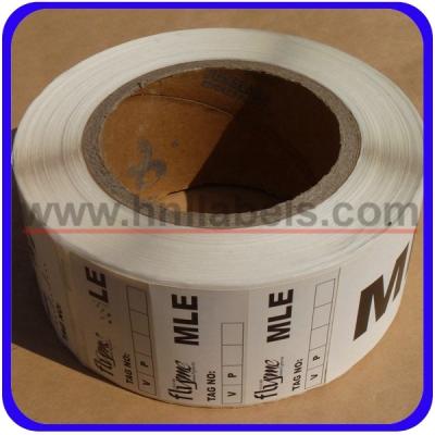 中国 Airline Thermal Baggage Tags Identificatoin Tags02 販売のため