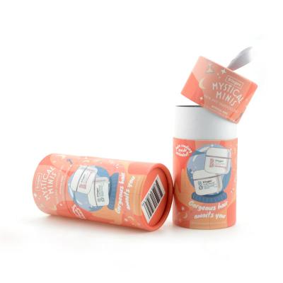 Cina Disponibile ODM per tubo tondo per shampoo per imballaggio cosmetico con tubo di carta in cartone CMYK in vendita