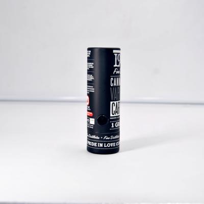 China Embalagem de dispositivo à prova de crianças personalizado tubo de papel redondo resistente a crianças com botão de bloqueio à venda