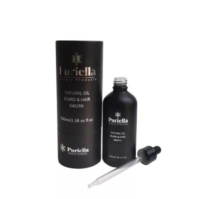 Cina Contenitore rotondo per tubo di carta da imballaggio per bottiglie di olio essenziale da 100 ml per cosmetici in vendita