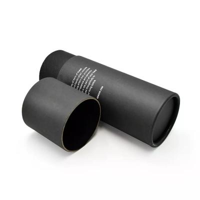 Cina Contenitore di spedizione d'imballaggio cartone rotondo nero riciclabile di carta kraft del piccolo in vendita