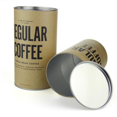 China Airtight Cardboard Tube Containers , CMYK Custom Printed Paper Tubes 157gsm for sale