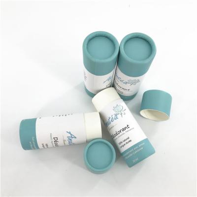 China Custom Printing Deodorant Push Up Tubes Biodegradable Packaging for Body Balm for sale
