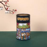 China Custom Foam Paper Composite Cans 200mm Diameter 2mm Thickness Embossed Food Grade Packaging for sale